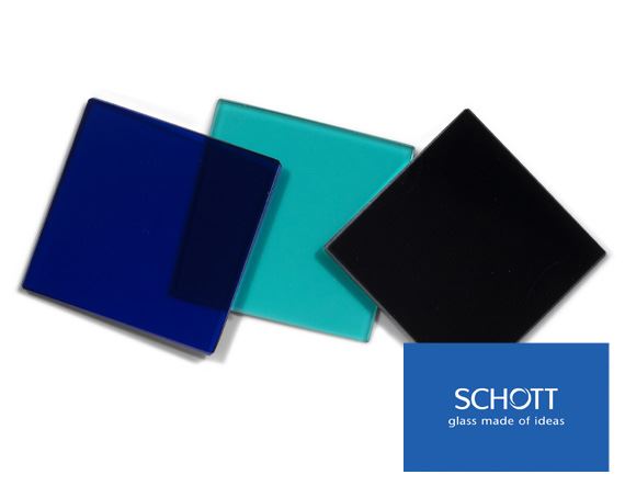 SCHOTT BG39 50mm Sq., 2mm Thick | Edmund Optics